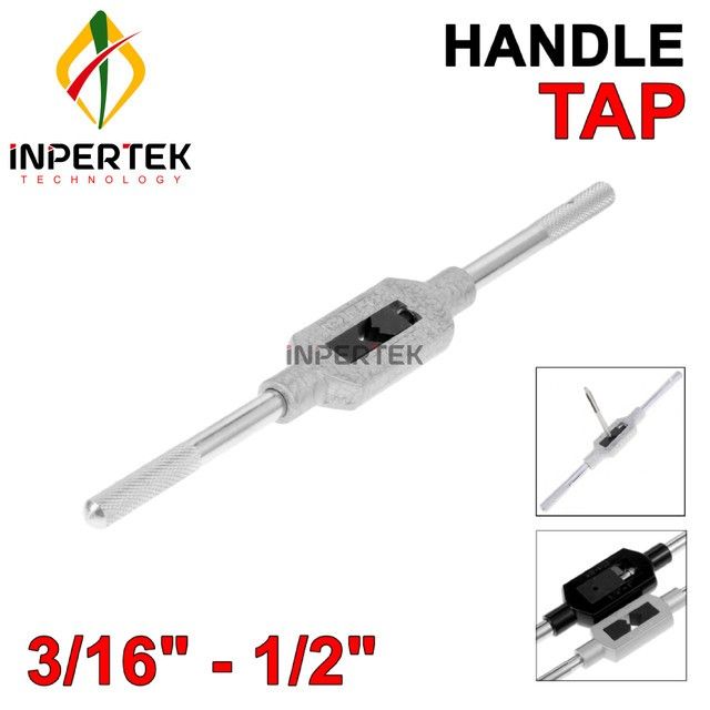 Gagang Tap M6-M20 Handle Hand Taps 1/4 - 3/4 Inch Wrench Stang | Lazada ...