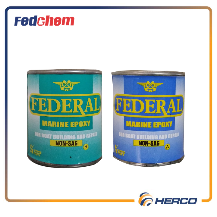 Federal Marine Epoxy 1/4 Pint Sets | Lazada PH