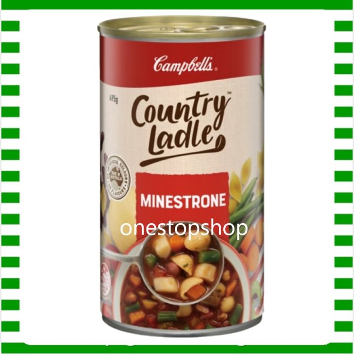 Campbell's Country Ladle Minestrone Soup 495g | Lazada PH