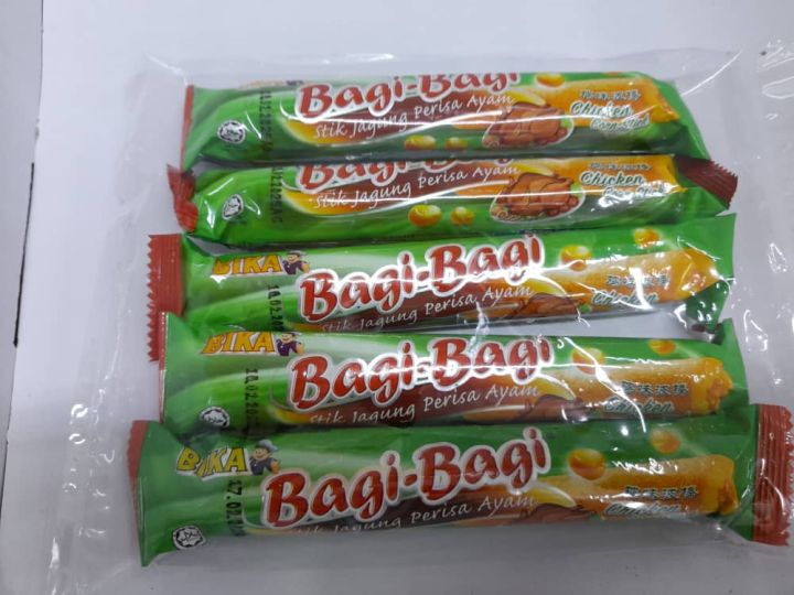 5'S X 10G BIKA BAGI-BAGI CHICKEN | Lazada