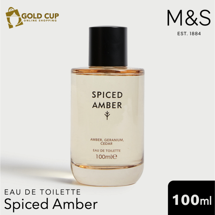 Marks & Spencer Spiced Amber Eau De Toilette 100ml (Discover Collection) | Lazada PH