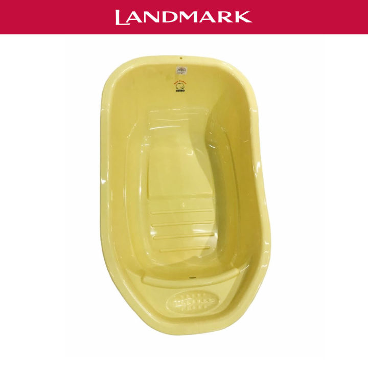 Landmark Gerbo #2002 Baby Bathtub Educational - Blue 46X22X46Cm | Lazada PH
