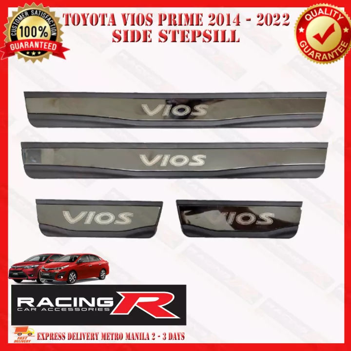 Toyota Vios 2014 to 2024 OEM Side Step sill / Stepsill or Side Step ...