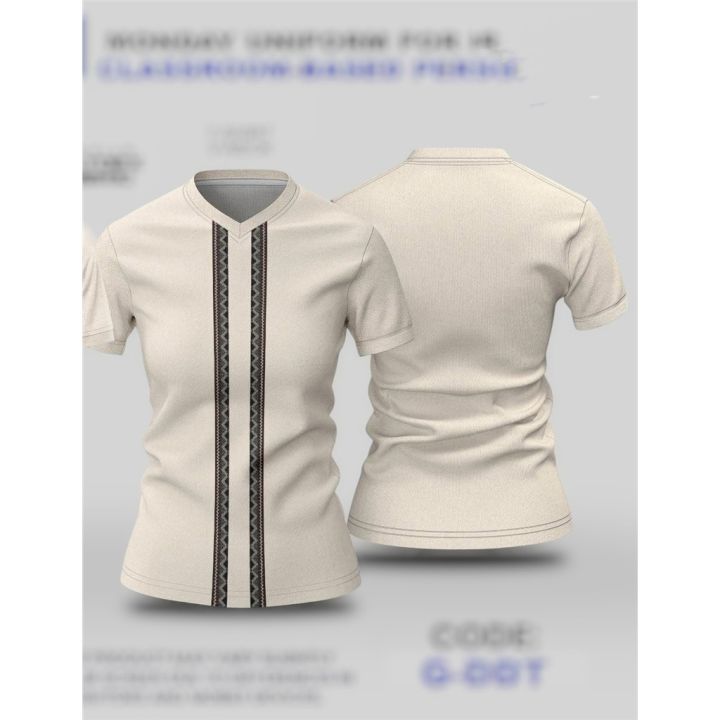 Deped Uniform 2025 Monday Uniform For Female Classroom Based Personnel