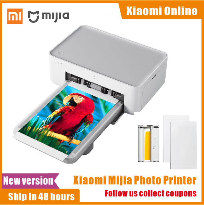 Xiaomi MiJia mi photo printer 6-inch high-definition auto film multi ...
