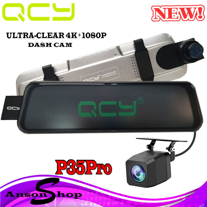 Qcy P35Pro Ultra-clear 4k + 1080p 9.66"IN TOUCH Screen/Super Night ...