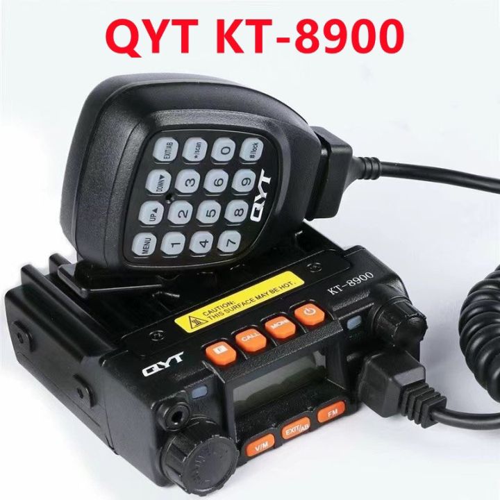 QYT KT-8900 25W High power Mini Mobile DUAL BAND Two Way Radio KT8900 ...