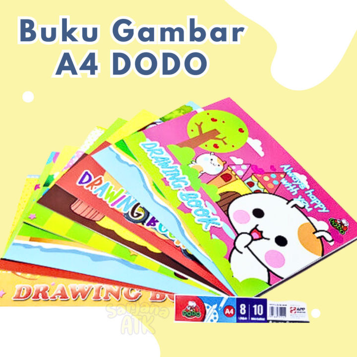 Buku Gambar Drawing Book A4 DODO Drawing Book DODO | Lazada Indonesia