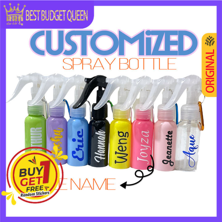 Customized 60ml Alcohol Keychain Spray Bottle Trigger Sprayer with ...