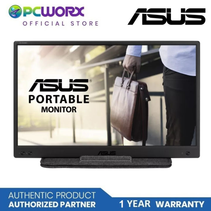 Asus MB166B ZenScreen 15.6 IPS FHD USB Type-C Portable Monitor | Lazada PH
