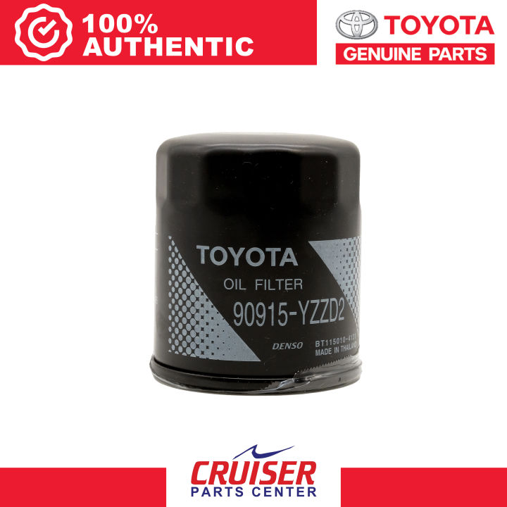 TOYOTA Genuine Parts - Oil filter 90915-YZZD2 USE FOR TOYOTA INNOVA ...