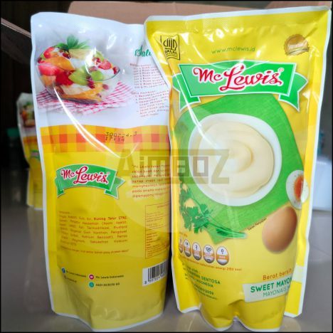 SWEET MAYONNAISE 1 KG - MAYONNAISE MANIS - BAHAN MAKANAN BASAH ...