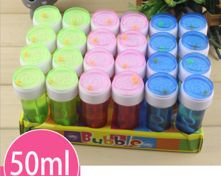 50 ml Medium Bubble Bottle Children Blowing Bubbles, Small Bottles. Fun ...