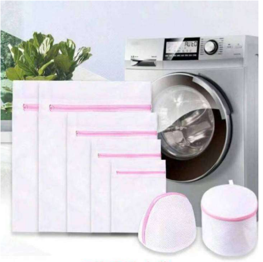 Washing Machine Net Mesh Laundry Washing Bags Set of 7 | Lazada PH