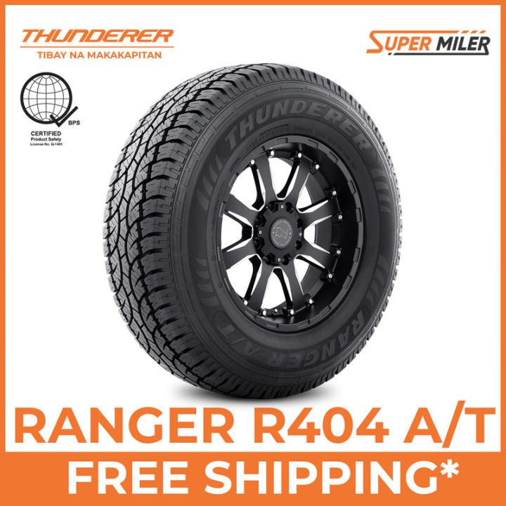 1pc THUNDERER 265/65R17 RANGER R404 Car Tires | Lazada PH