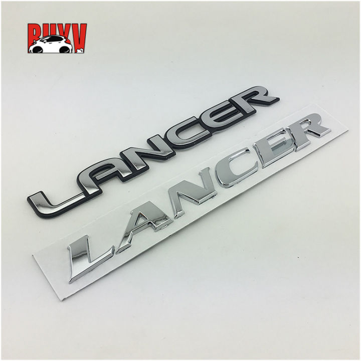 BuyV LANCER LOGO Sticker Car Badge Emblems Sticker Decals For ...