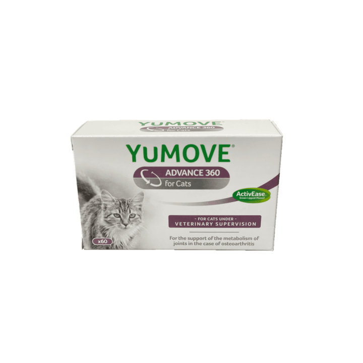(ส่งฟรี) LINTBELLS YuMOVE ADVANCE 360 CAT (60 แคปซูล) อาหารเสริมแมว อาหารเสริมบำรุงข้อแมว ...