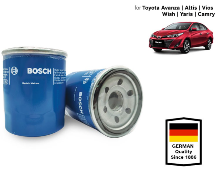 Bosch Oil Filter 0986AF0350 for Toyota Avanza , Altis , Vios , Wish ...