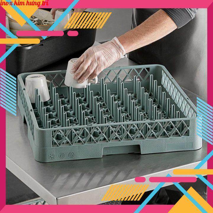 RACK CHÔNG 64, RACK NHỰA SỬ DỤNG ĐƯỢC CHO MÁY RỬA CHÉN CÔNG NGHIỆP ...
