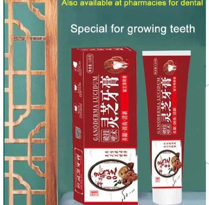 Ganoderma lucidum pasta gigi penumbuh gigi perlindungan gigi bersih ...