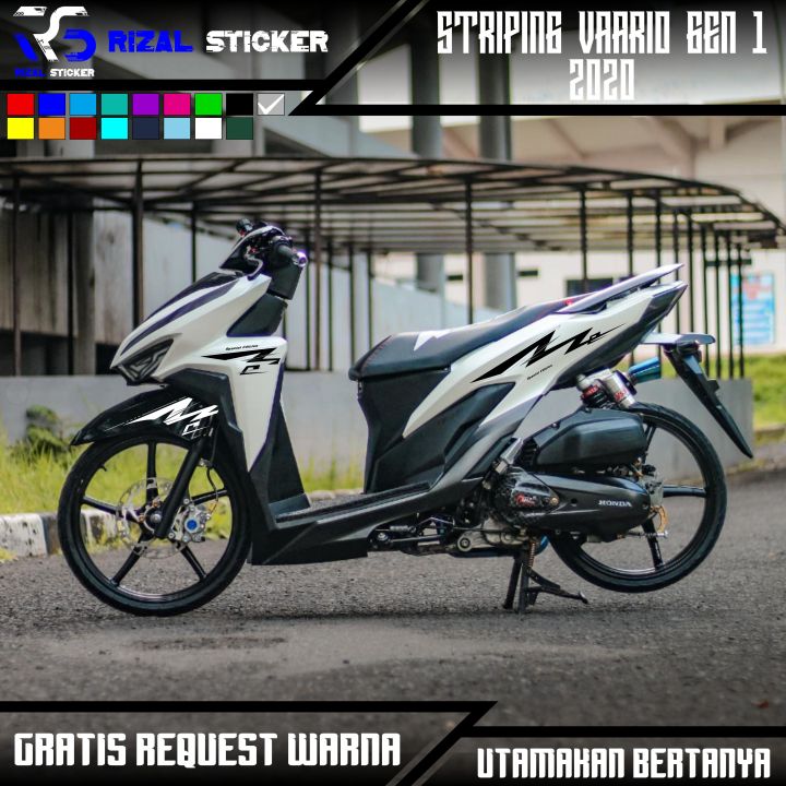Rs Sticker Design Striping Motor Vario Led New Gen 1 Motif 2 | Lazada ...