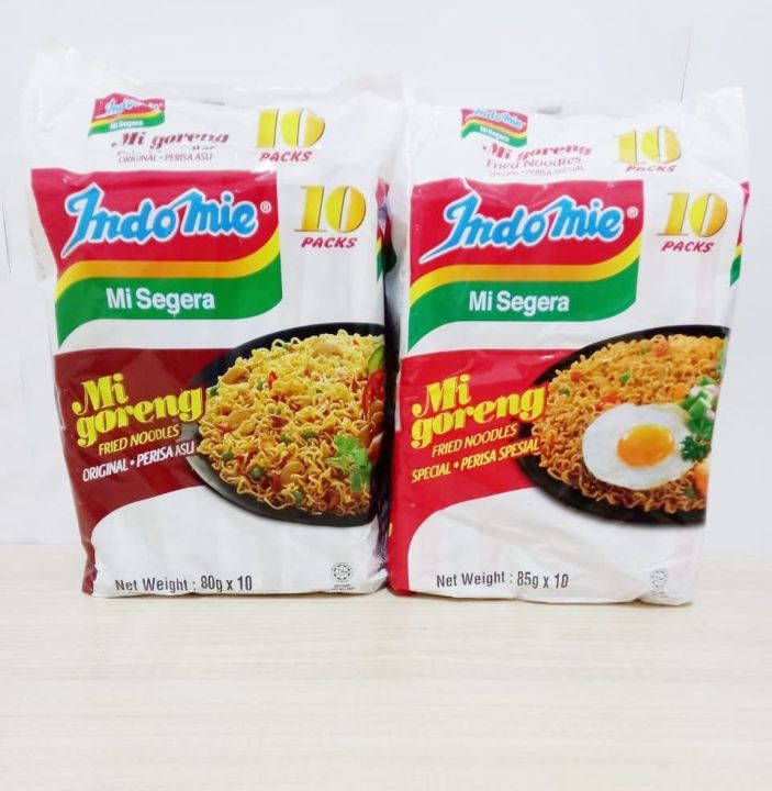 Indomie Fried Noodles (Original / Special) 10Packs x 85g | Lazada