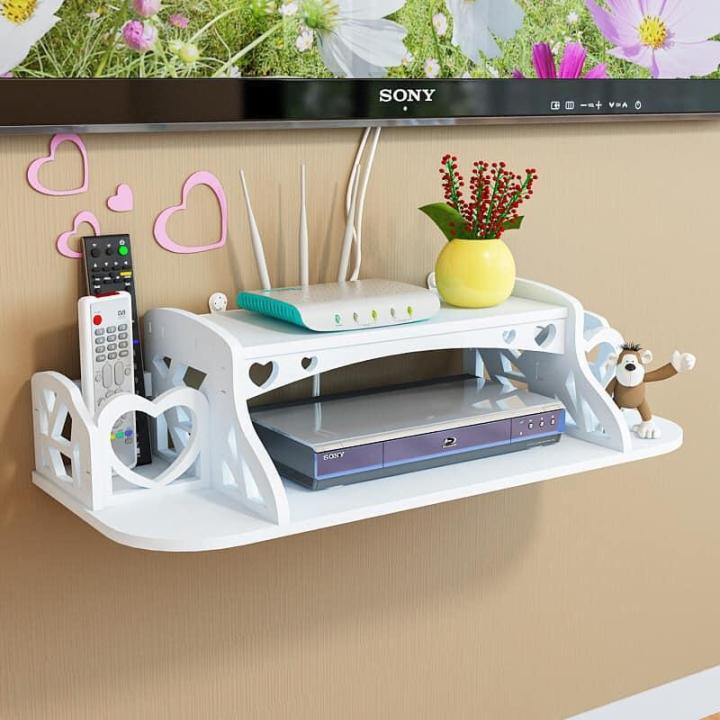 Floating 2-Tier Shelf for Cable Box | Lazada PH