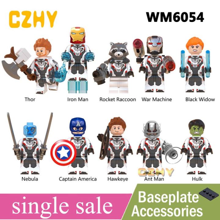 Endgame Minifigures Quantum Space Suit Super Heroes Rocket Raccoon War ...