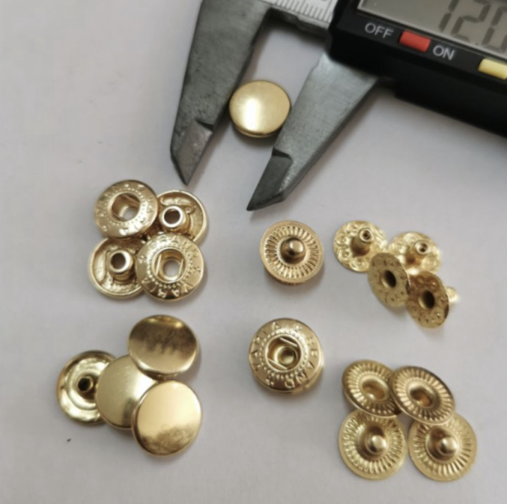 [5 Gross] kancing cetet besi 13mm / kancing cetet besi 330 / 5gross ...