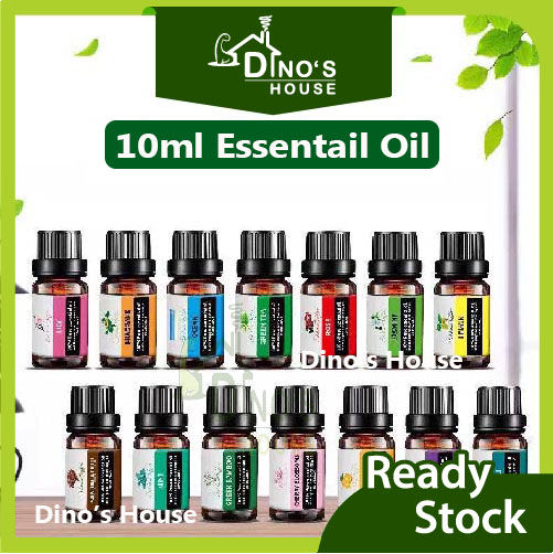 Essential Oil 10ml Aroma Air Diffuser Water Soluble Aromatherapy