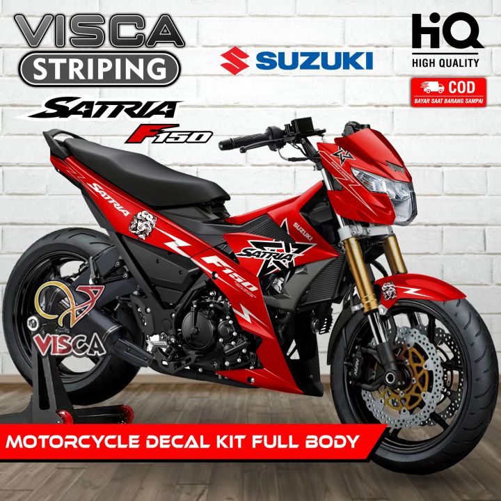 Stiker Striping Satria Fu Fi Injeksi Full Body Variasi Medusa | Lazada ...
