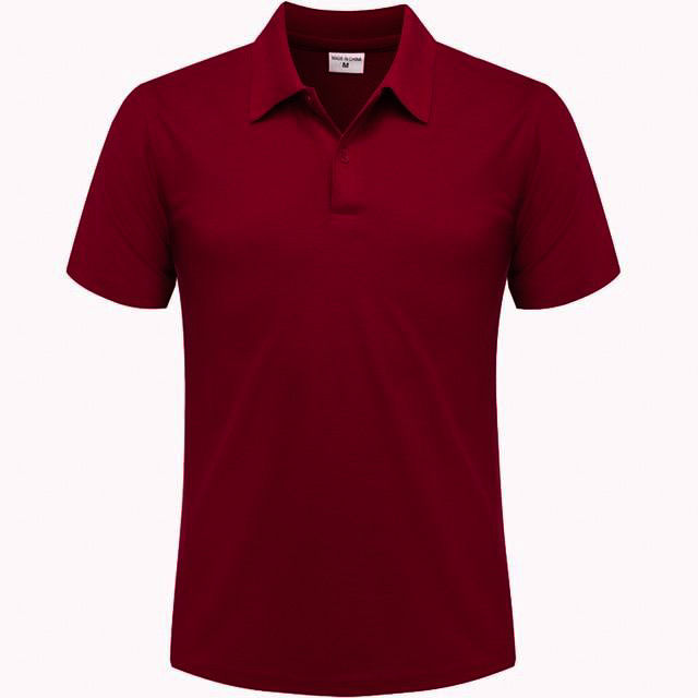 E39 - Kaos Polo Shirt MAROON Kerah Kombinasi List UNISEX | Lazada Indonesia