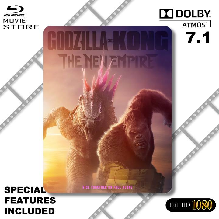 Bluray Godzilla x Kong: The New Empire 2024 (DOLBY ATMOS) Special Features - Action Adventure ...