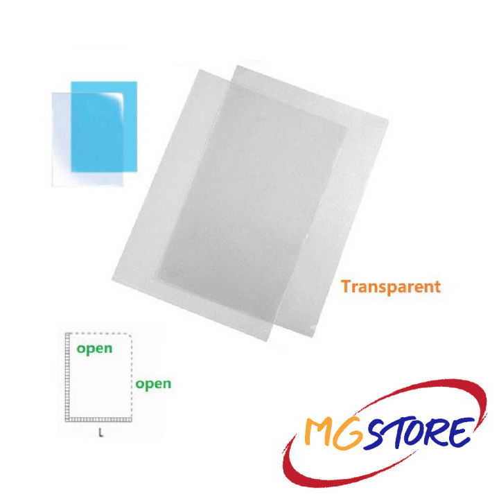 PP A4 Clear L Shape File | Lazada