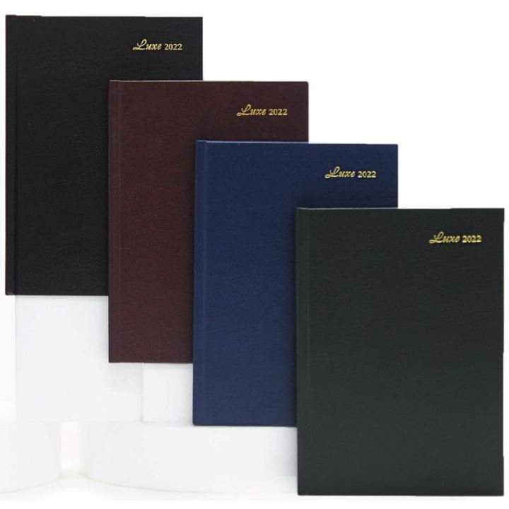 Luxe A5 Desk Diary 2023 (1 Day a Page / 2 Days a Page / Week to a View ...
