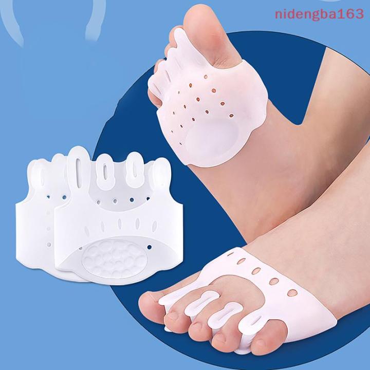 nidengba163 1Pair Toe Separator Hallux Valgus Finger Bunion Orthotics ...