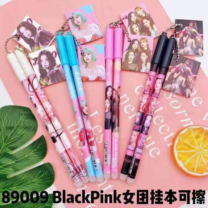 12pcs black pink black ink sign pen | Lazada PH