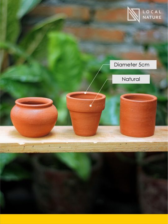 (PM01) Aesthetic Decor Pot Terakota Pot Tanah Liat Pot Gerabah Pot ...