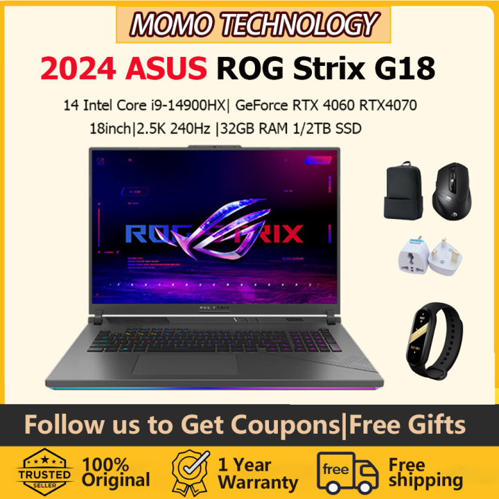 2024 ROG god 8 Plus Gaming Laptop| ROG Strix G18 Laptop| Gaming Laptop|14 Gen In Core i9-14900HX ...