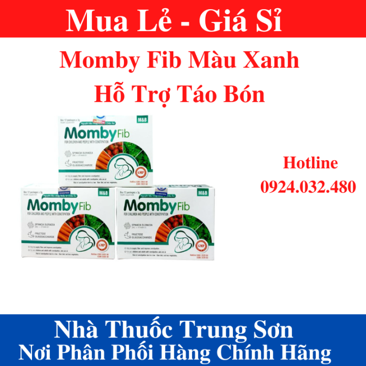 [Chính Hãng-Giá Sỉ]Momby Fib Hỗ Trợ Táo Bón - Chất Xơ Momby Fib Nhuận ...