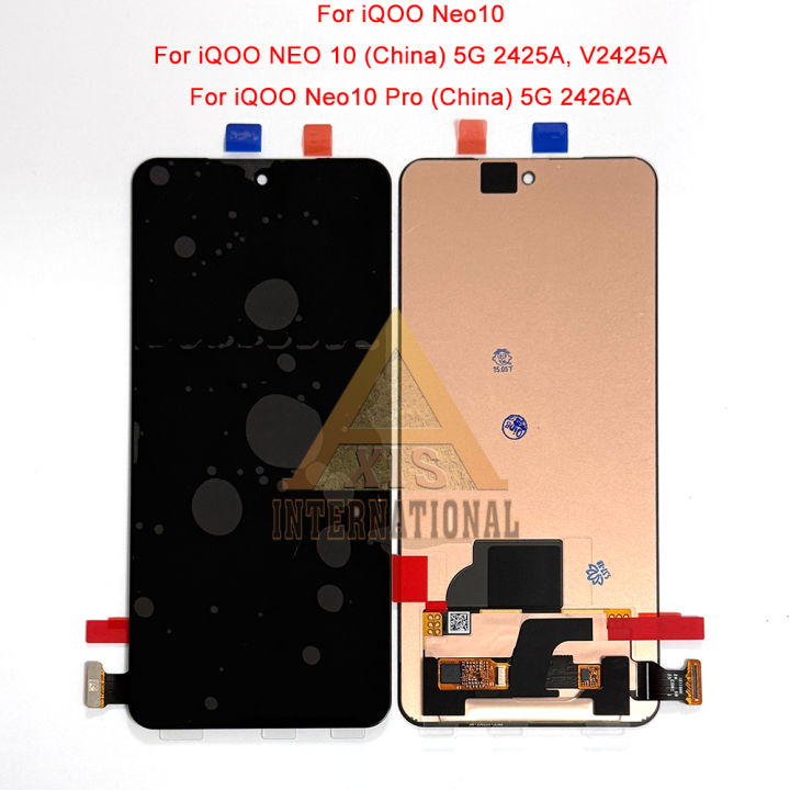 AMOLED 6.78 "สำหรับ IQOO Neo10 Pro จอแสดงผล LCD 2426A จีนสำหรับ Vivo ...