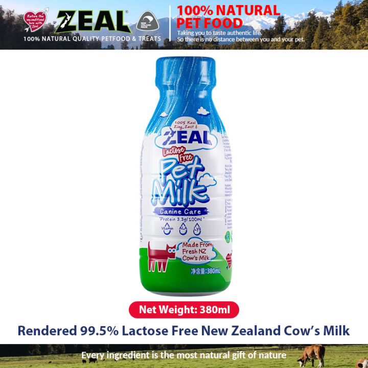 Zeal Lactose Free Dog Milk (380ml) | Lazada