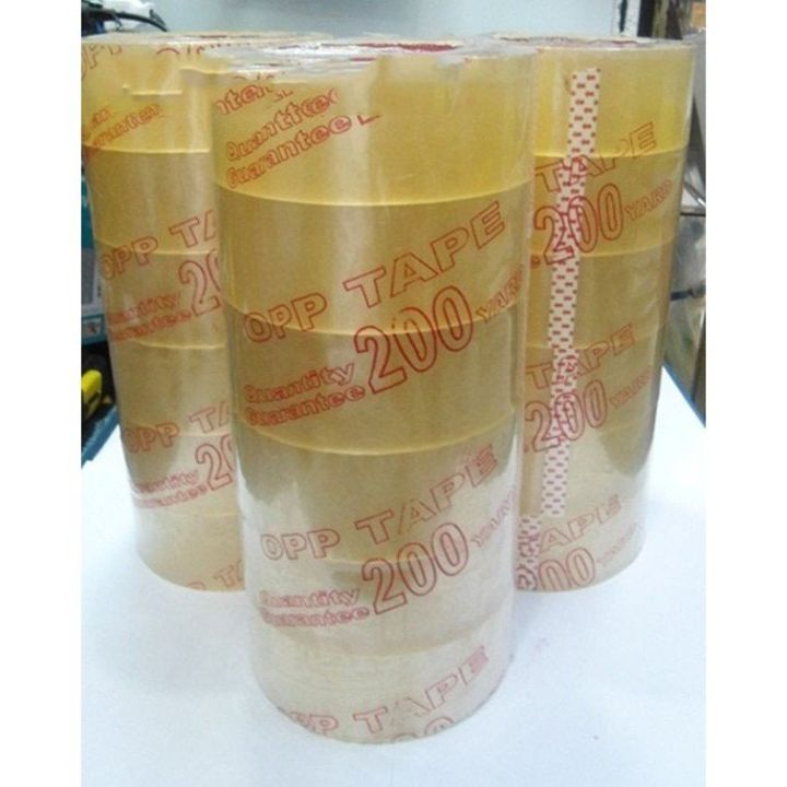Băng keo, băng dính trong /đục 200yard ( 2kg/cây 6 cuộn) | Lazada.vn