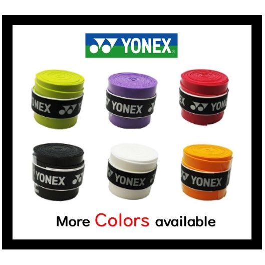1box (60pcs) 14Colors Elastic Yonex YY Badminton Racket Grip Overgrip ...