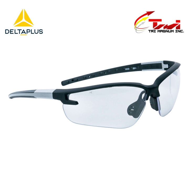 Delta Plus Fuji2 Clear and Gradient Safety Glasses with nose bridge and ...
