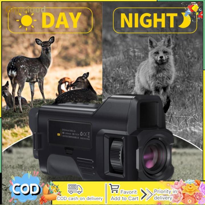 Night Vision Camera Digital Infrared Night Vision Monocular 6X Zoom ...