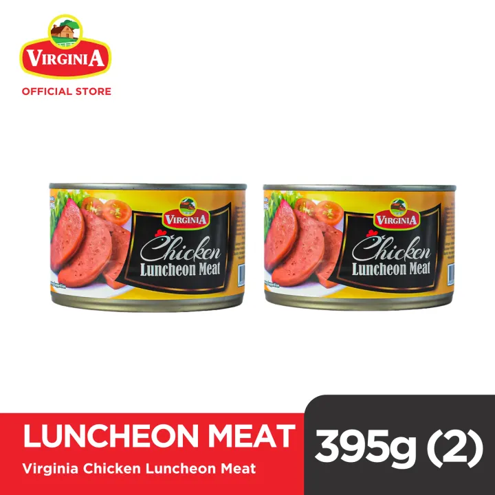 Virginia Chicken Luncheon Meat 395g X 2 | Lazada PH