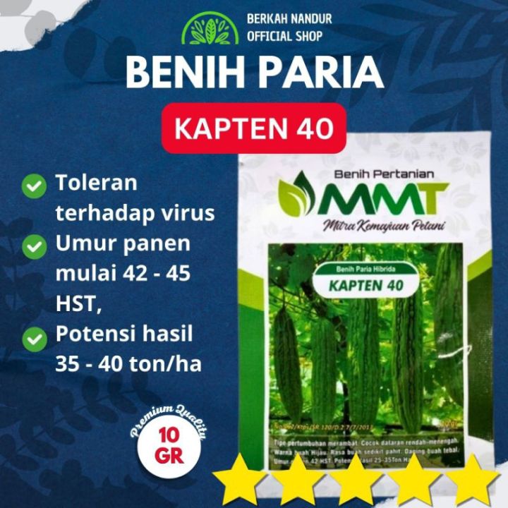 Benih Paria Kapten Original Pabrik MMT | Lazada Indonesia