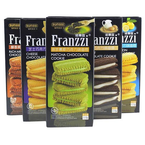 Franzzi Cookie by Sunssi คุ้กกี้สอดไส้ช๊อคโกแลต 115 กรัม | Lazada.co.th