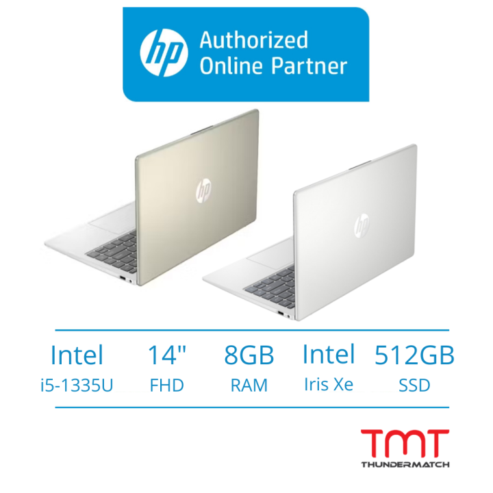 HP 14-ep0044TU/0045TU (Gold / Silver) | i5-1335U | 8GB RAM 512GB SSD ...